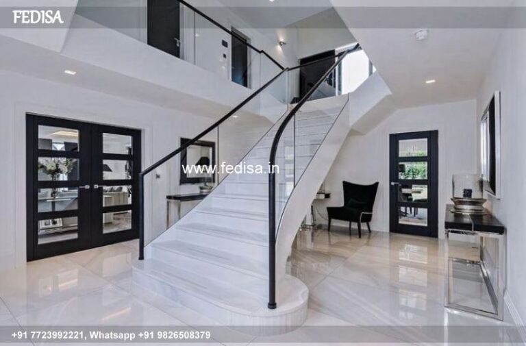 Classic Stairs In Hall Design Stair Step Marble Design Grill Design ...